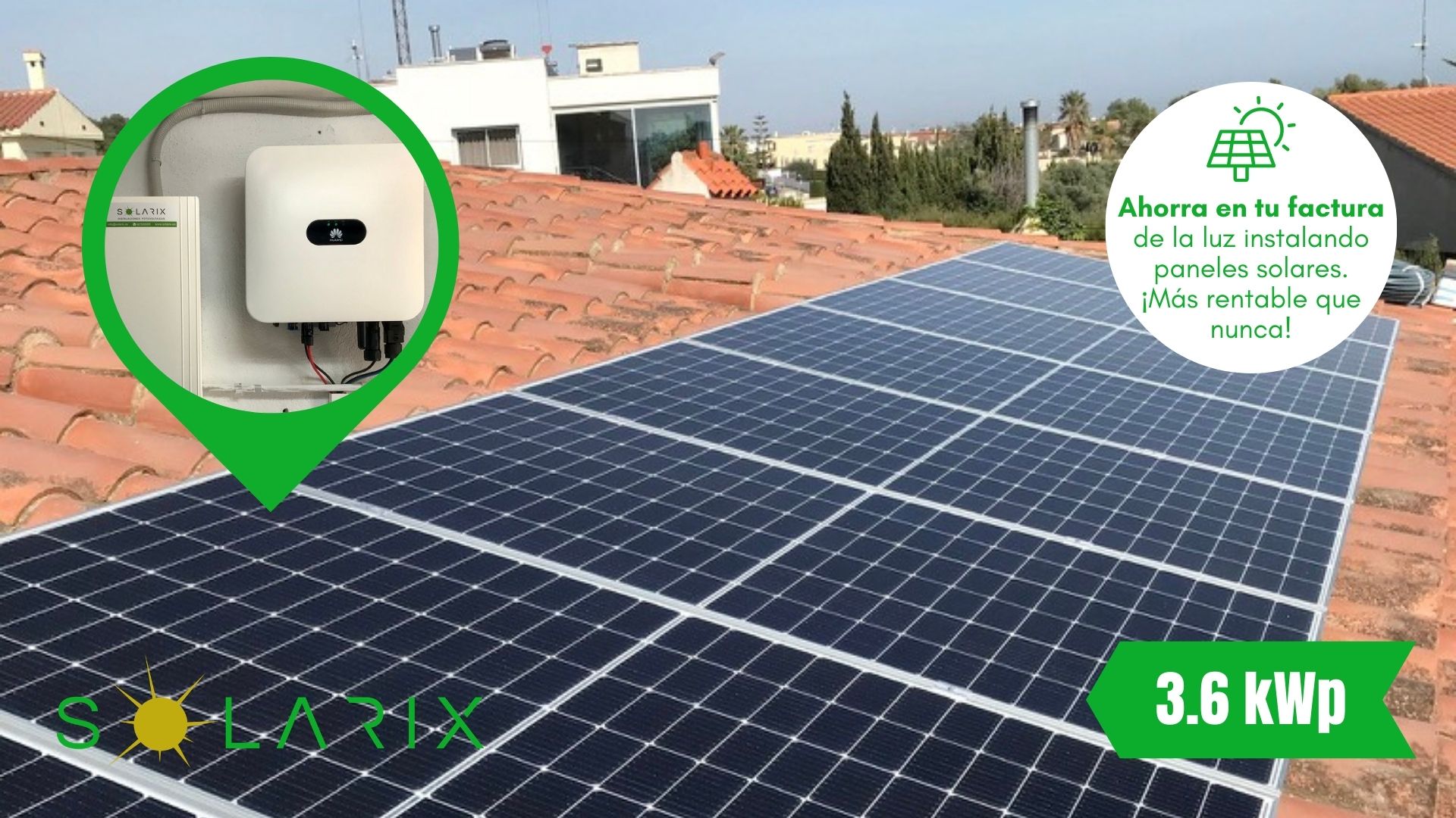 Instalación Solar en Alcanar: Autoconsumo en chalet (3,6kWp) - Solarix ...